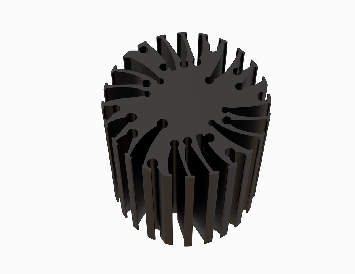 Round Heatsink for LED - Diameter ⌀47mm / ⌀1.85" – HEATSINKONLINE